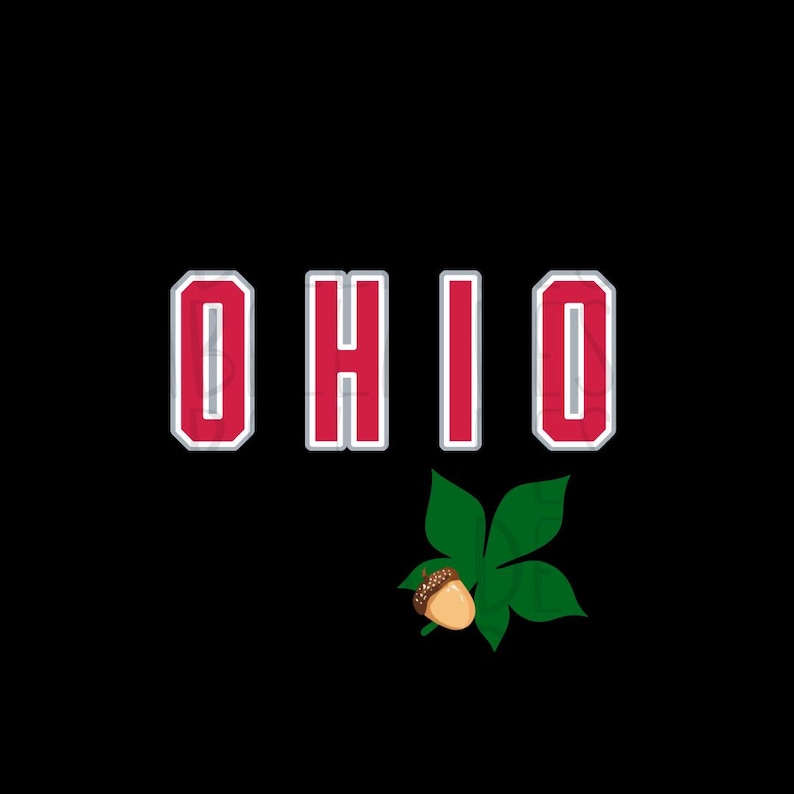 Ohio State Buckeye Png - Etsy