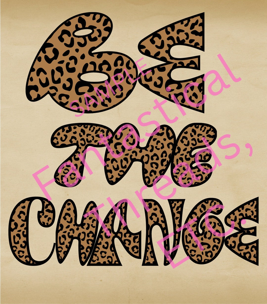 Be the Change Poster - Etsy