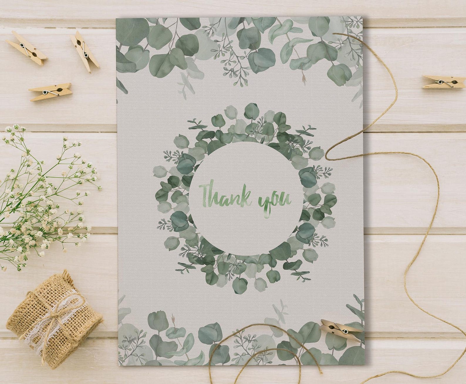 Watercolor Eucalyptus Frames, Watercolor Backgrounds, Floral Wreath ...