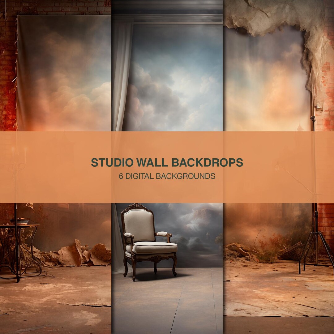 Fine Art Backdrop / Digital Studio Backdrops / Vertical Portrait ...