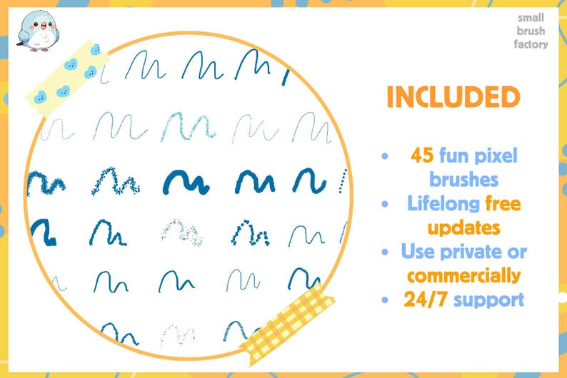 Pixel Art Procreate Brushes: 8-bit Paradise - Etsy