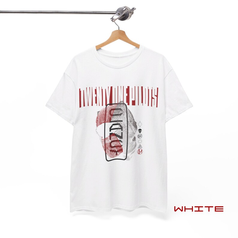Twenty One Pilots Clancy Mask and Symbols T-shirt Unisex Heavy Cotton ...