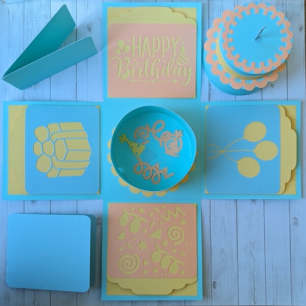 Exploding Money Box - Etsy