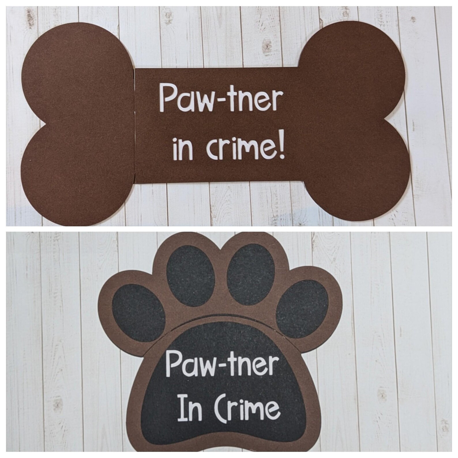 Custom Dog Paw or Dog Bone Gift Card Holder - Etsy