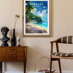 Boracay Travel Print - Philippines, Boracay Poster, Philippines Poster, Travel Wall Art ...