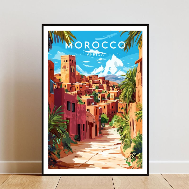 Morocco Poster - Etsy