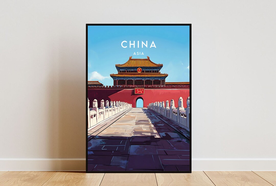 China Travel Print, China Poster, Travel Wall Art, China Print, Travel ...