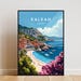 Kalkan Travel Print - Turkey, Kalkan Poster, Turkey Poster, Travel Wall ...