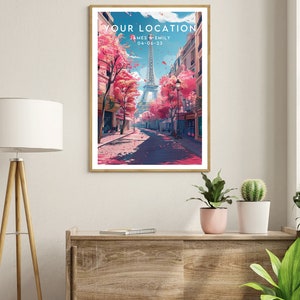 Custom Travel Print - Personalised, Custom Poster, Personalised Poster ...