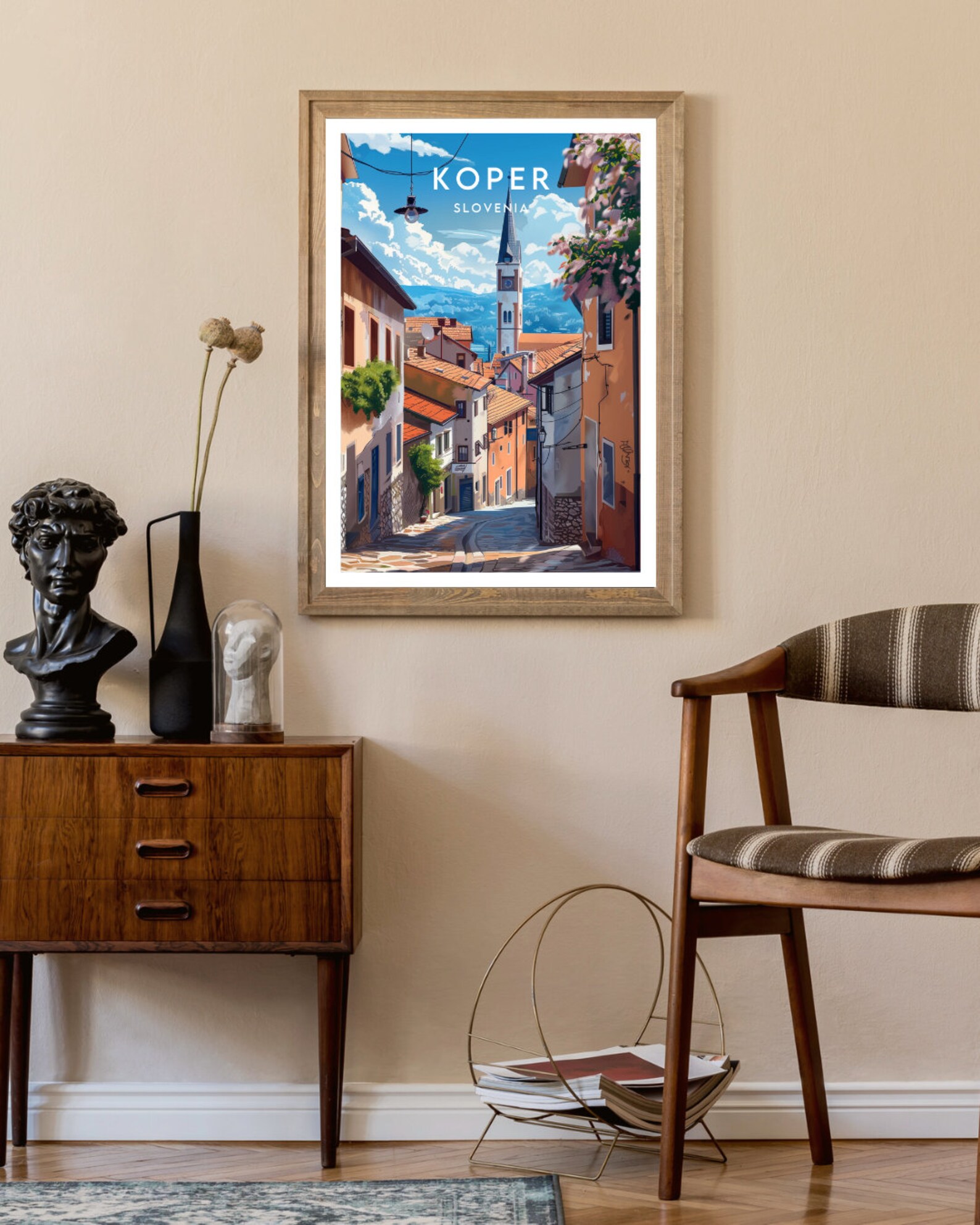 Koper Travel Print - Slovenia, Koper Poster, Slovenia Poster, Travel ...