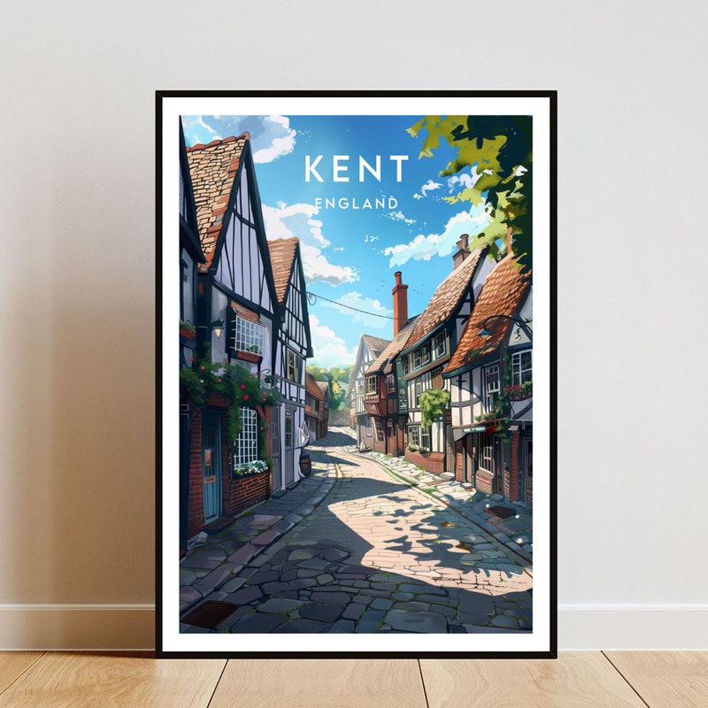 Kent Poster - Etsy UK