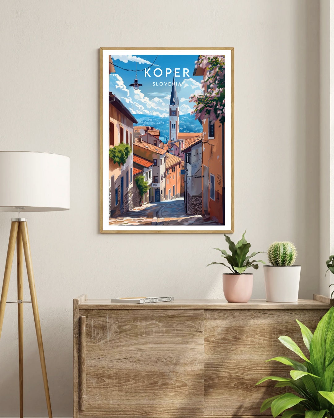 Koper Travel Print - Slovenia, Koper Poster, Slovenia Poster, Travel ...