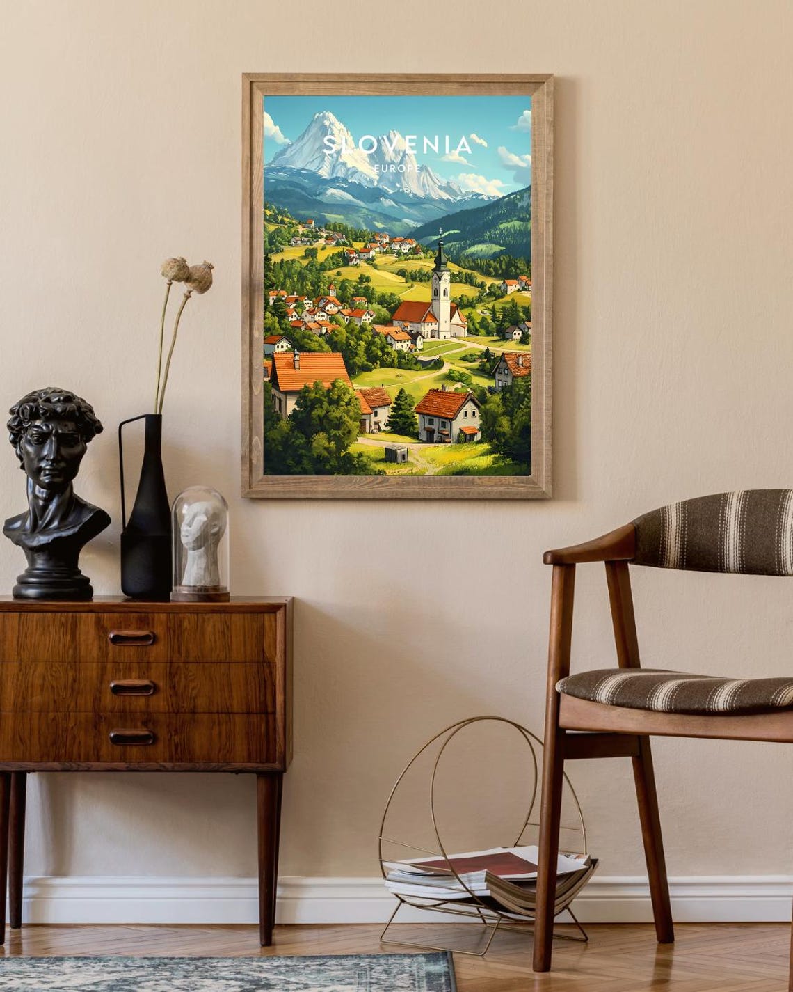 Slovenia Travel Print - Europe, Europe Poster, Slovenia Poster, Travel ...