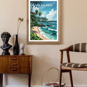 Sri Lanka Travel Print - Asia, Sri Lanka Poster, Asia Poster, Travel ...