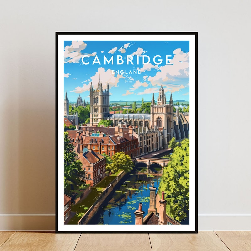 Cambridge Poster - Etsy UK