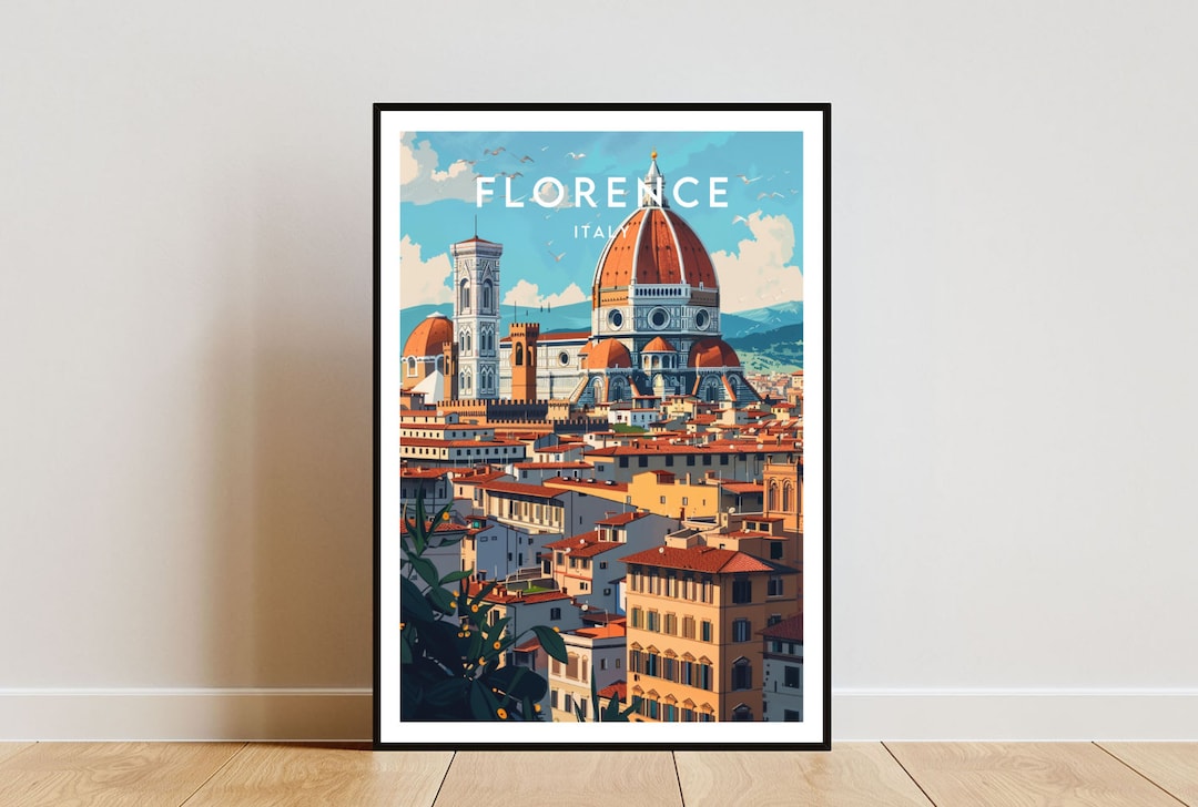 Florence Travel Print - Italy, Florence Poster, Italy Poster, Travel ...