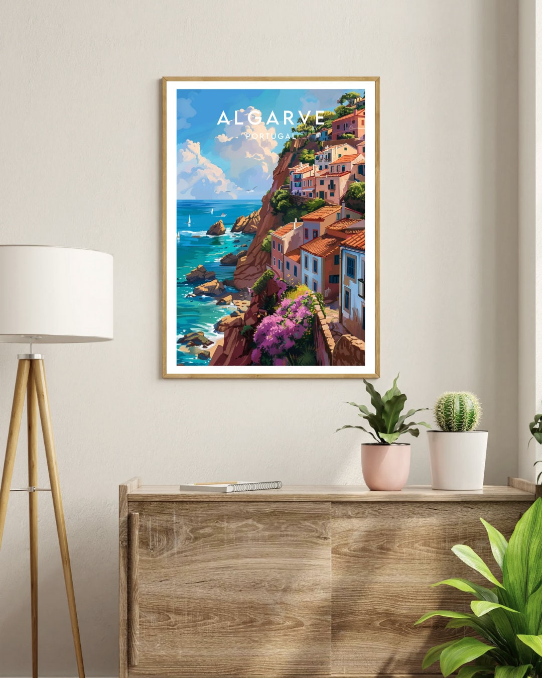 Algarve Travel Print - Portugal, Algarve Poster, Portugal Poster ...