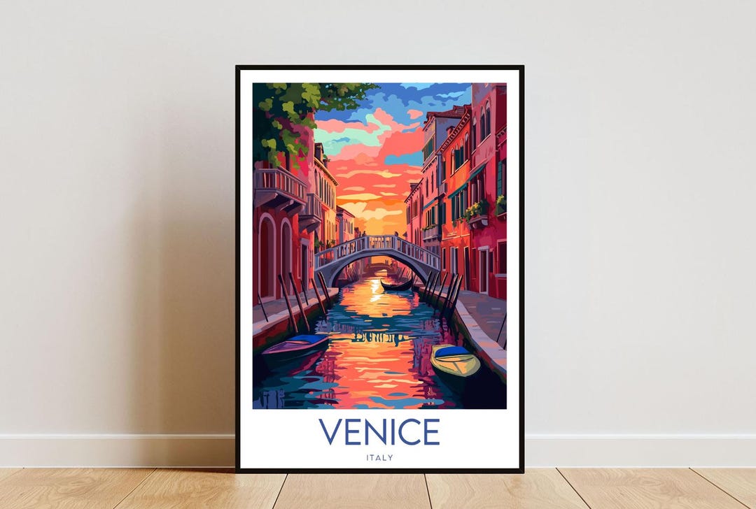 Venice Travel Print - Italy, Venice Poster, Italy Poster, Travel Wall ...
