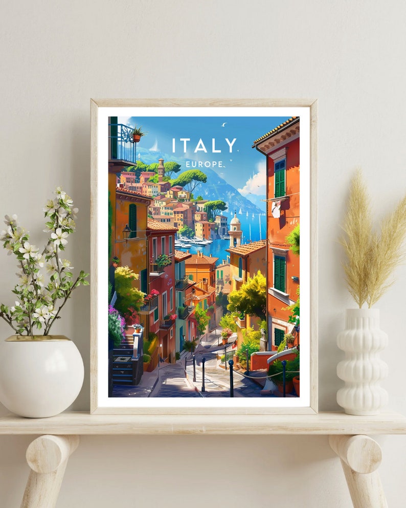 Italy Travel Print - Europe, Europe Poster, Italy Poster, Travel Wall ...