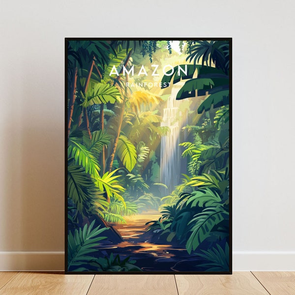 Rainforest Poster - Etsy UK