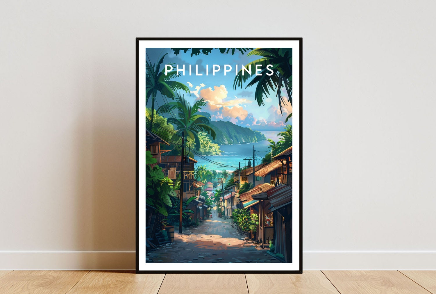 Philippines Travel Print - Asia, Philippines Poster, Travel Wall Art ...