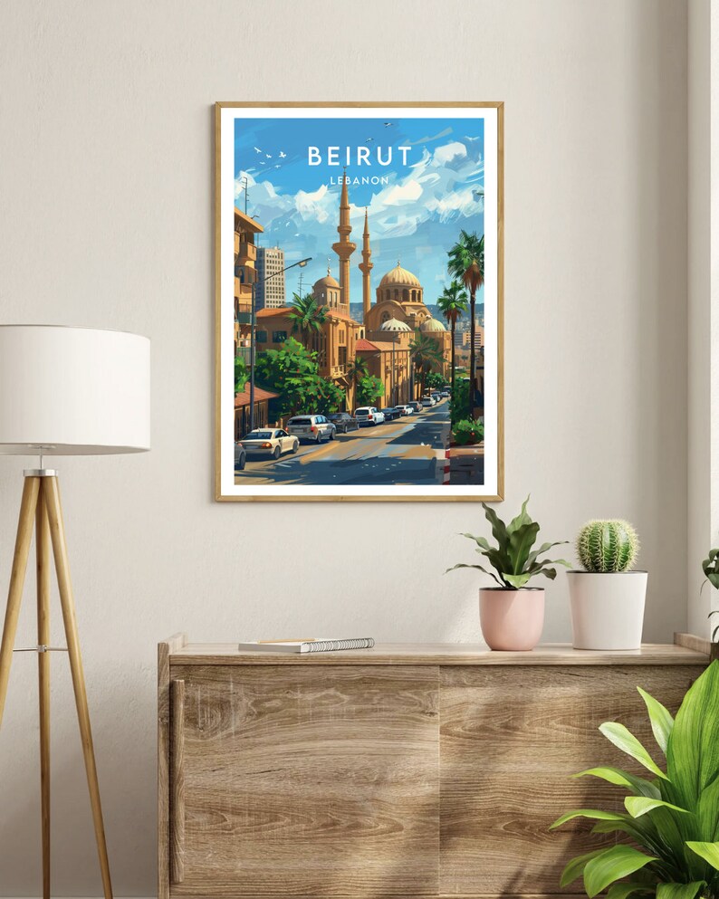 Beirut Travel Print - Lebanon, Beirut Poster, Lebanon Poster, Travel ...