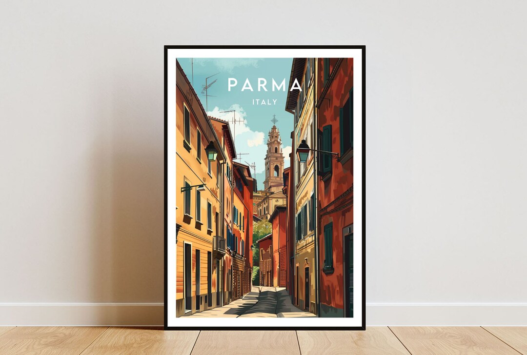 Parma Travel Print Italy, Parma Poster, Italy Poster, Travel Wall Art ...