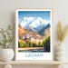 Ladakh Travel Print - India, Ladakh Poster, India Poster, Travel Wall ...