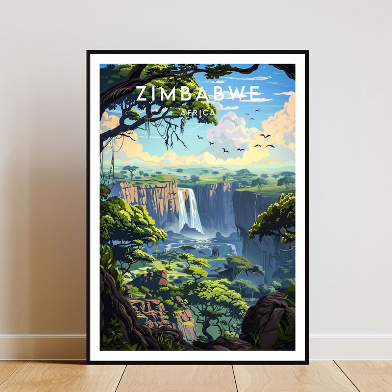 Zimbabwe Art - Etsy