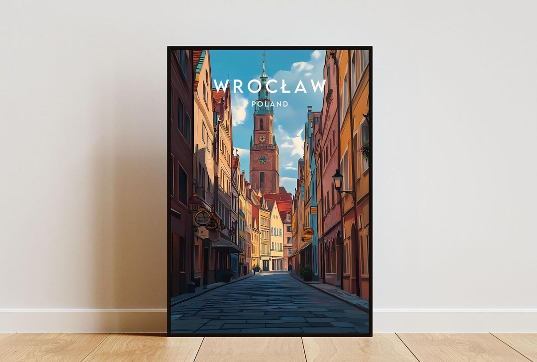 Wroclaw Travel Print - Poland, Wroclaw Poster, Poland Poster, Travel ...