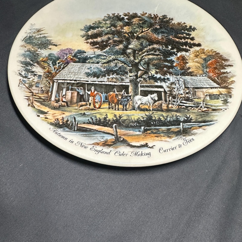 Fall Collectors Plates - Etsy