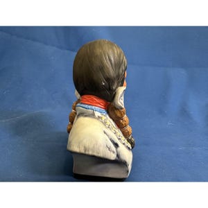 Gregory Perillo 258/1500 Vintage 1984 Minnehaha Bust Native American ...