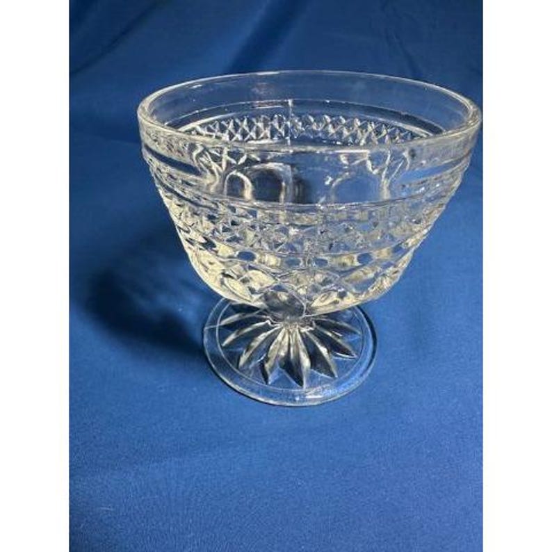 Anchor Hocking Wexford Sherbert, Dessert Stems. Set of 3 - 4" Tall, 3 ...