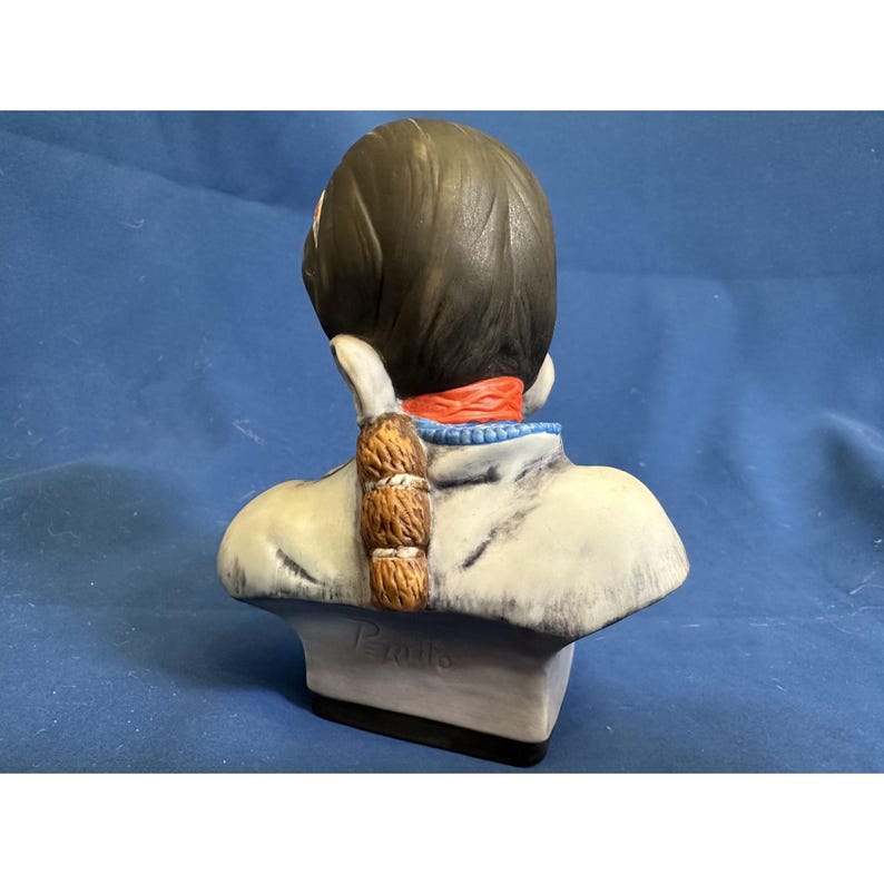 Gregory Perillo 258/1500 Vintage 1984 Minnehaha Bust Native American ...