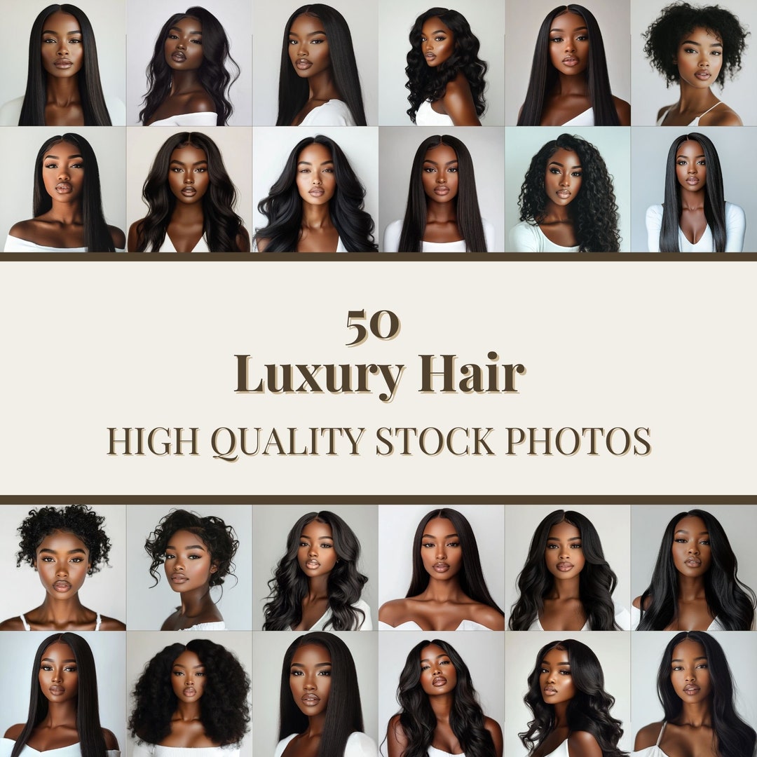 50 Luxury Hair Extension Stock Photos - African American Models, Beauty ...
