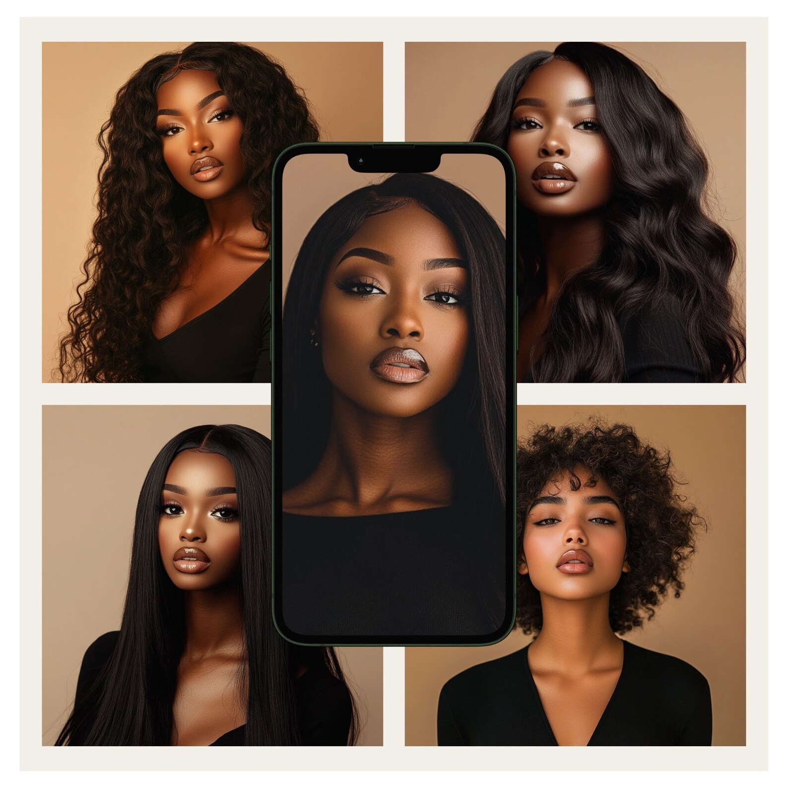 100 Melanin Beauty Luxury Hair Extensions and Wigs – High Quality ...