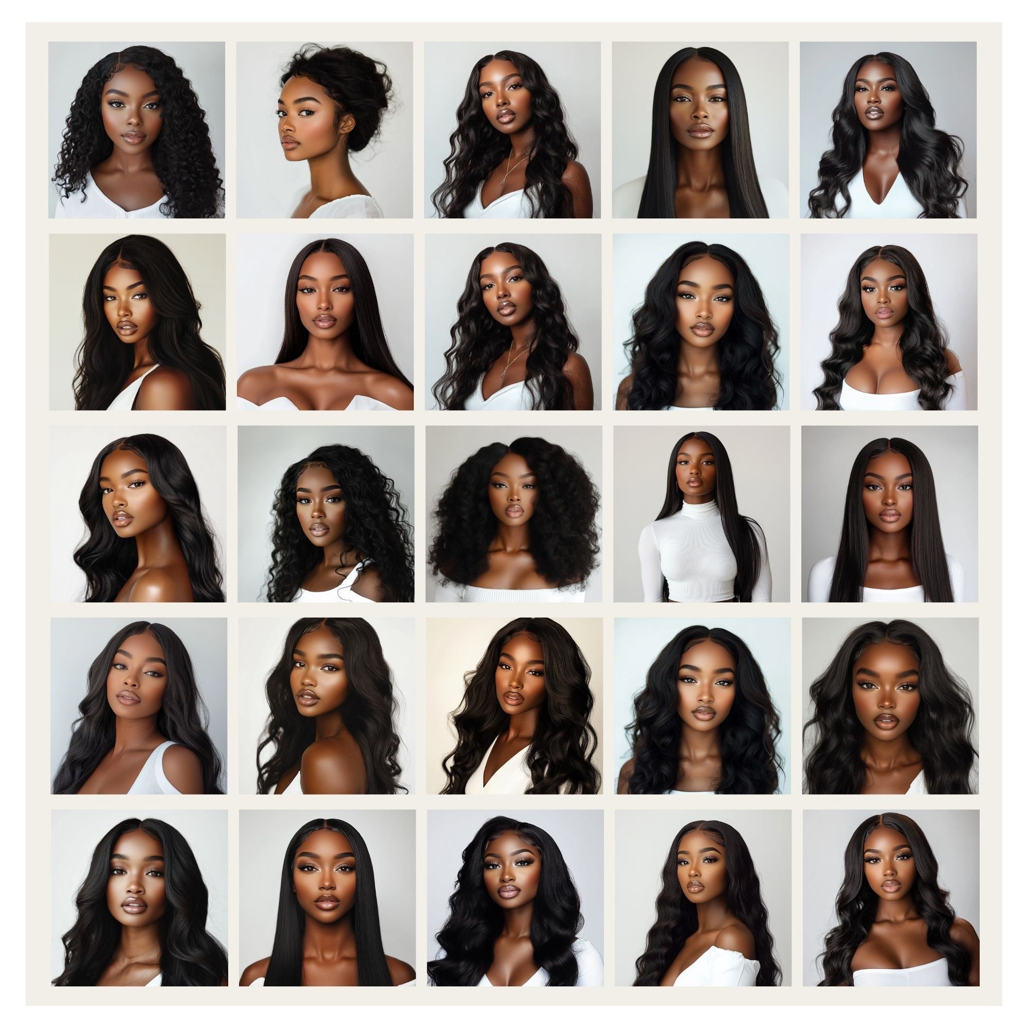 100 Melanin Beauty Luxury Hair Extensions & Wigs | High Quality Stock ...