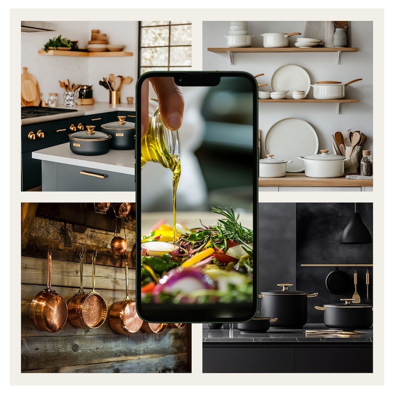 100 Cooking Stock Photo Bundle | Faceless Food Photography | Chef ...
