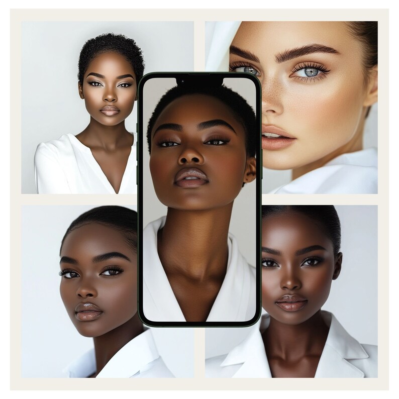 115 Diverse Women Microblading Eyebrows Stock Photo Bundle | Instagram ...