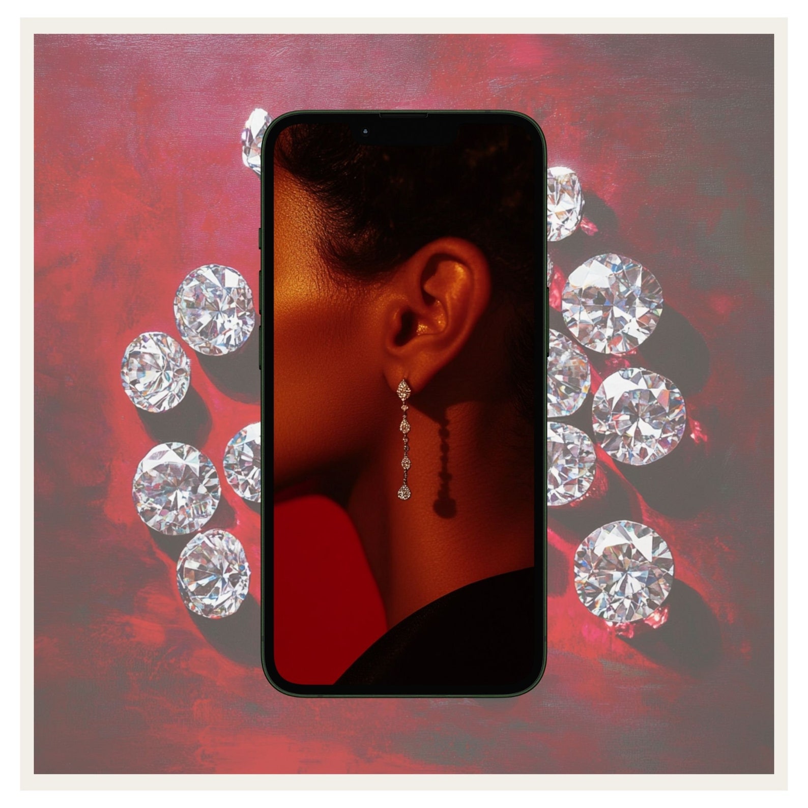 150 Luxury Fashion Aesthetic Diamonds Stock Photo Bundle for Faceless ...