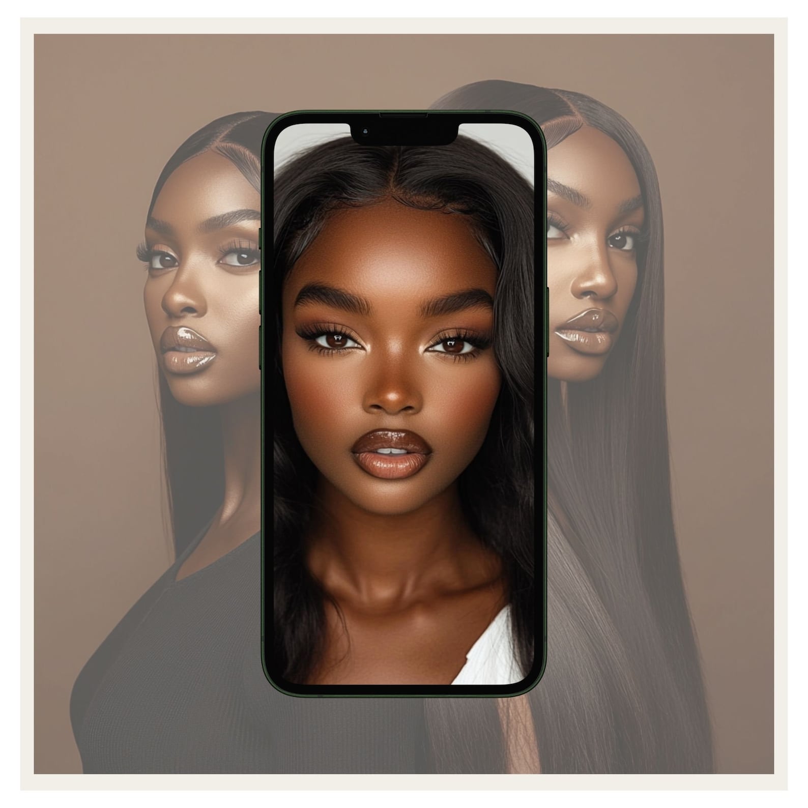 150 Hair Extension Stock Photos - Wig Model, Makeup, Black Beauty, AI ...