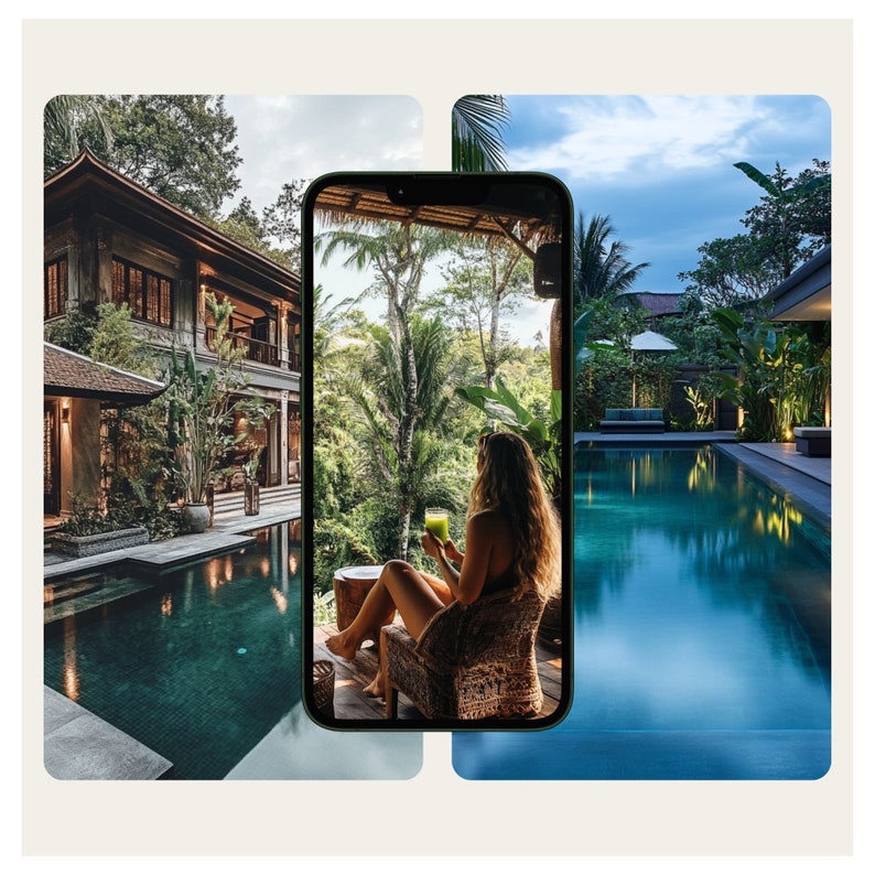 330 Faceless Bali Beach Marketing Photos | Neutral Aesthetic Tropical ...