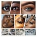 100 Melanin Beauty Eyelash Extensions | High-quality Stock Photos of ...