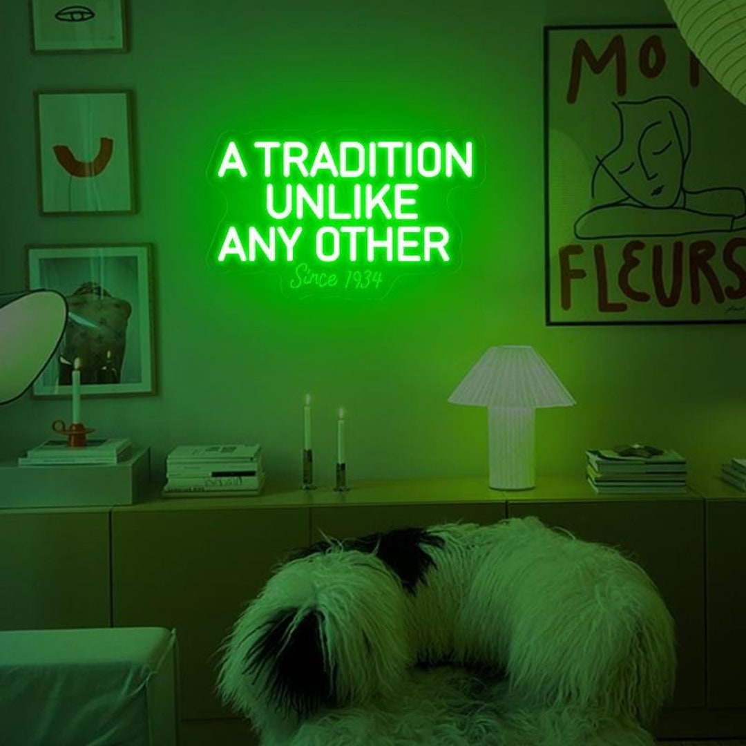 Masters Tournament Neon Sign: Golf Bar Decor - Etsy