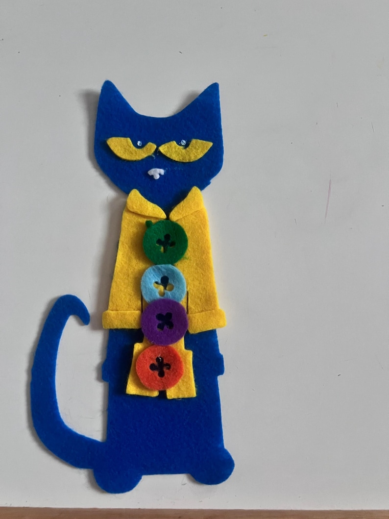 Pete the Cat Four Groovy Buttons - Etsy