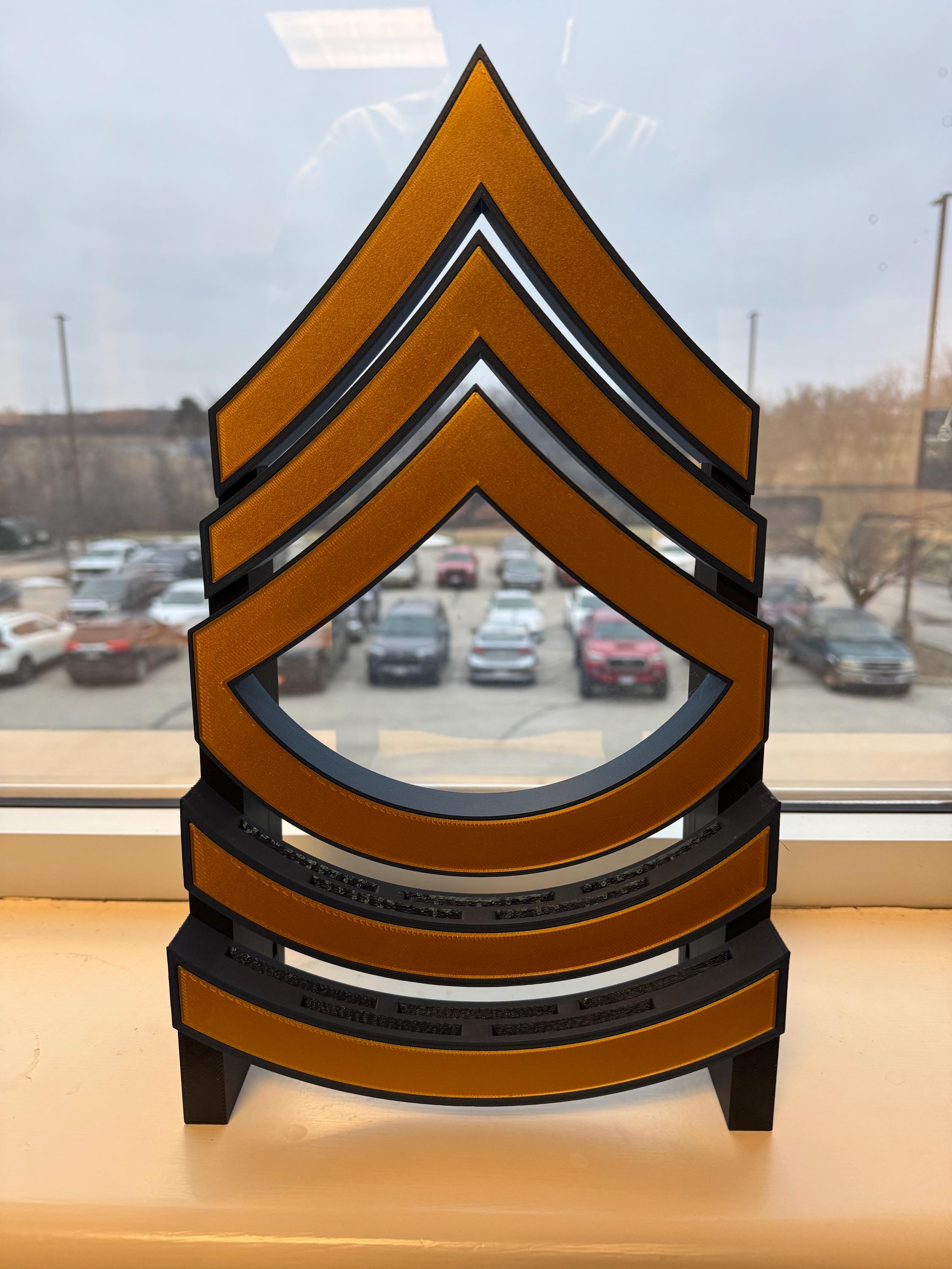 Army XL Master Sergeant Coin Rack - Etsy