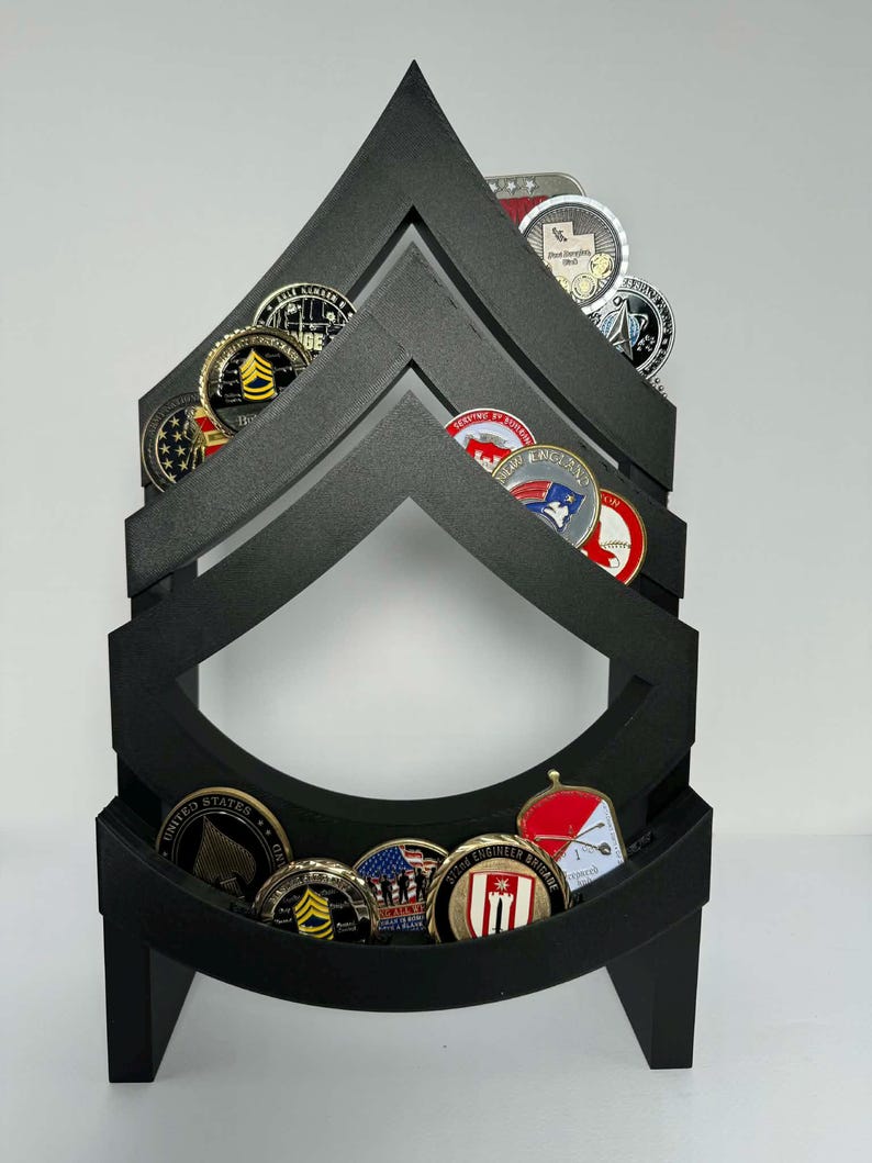 Army Sergeant First Class Coin Rack - Etsy
