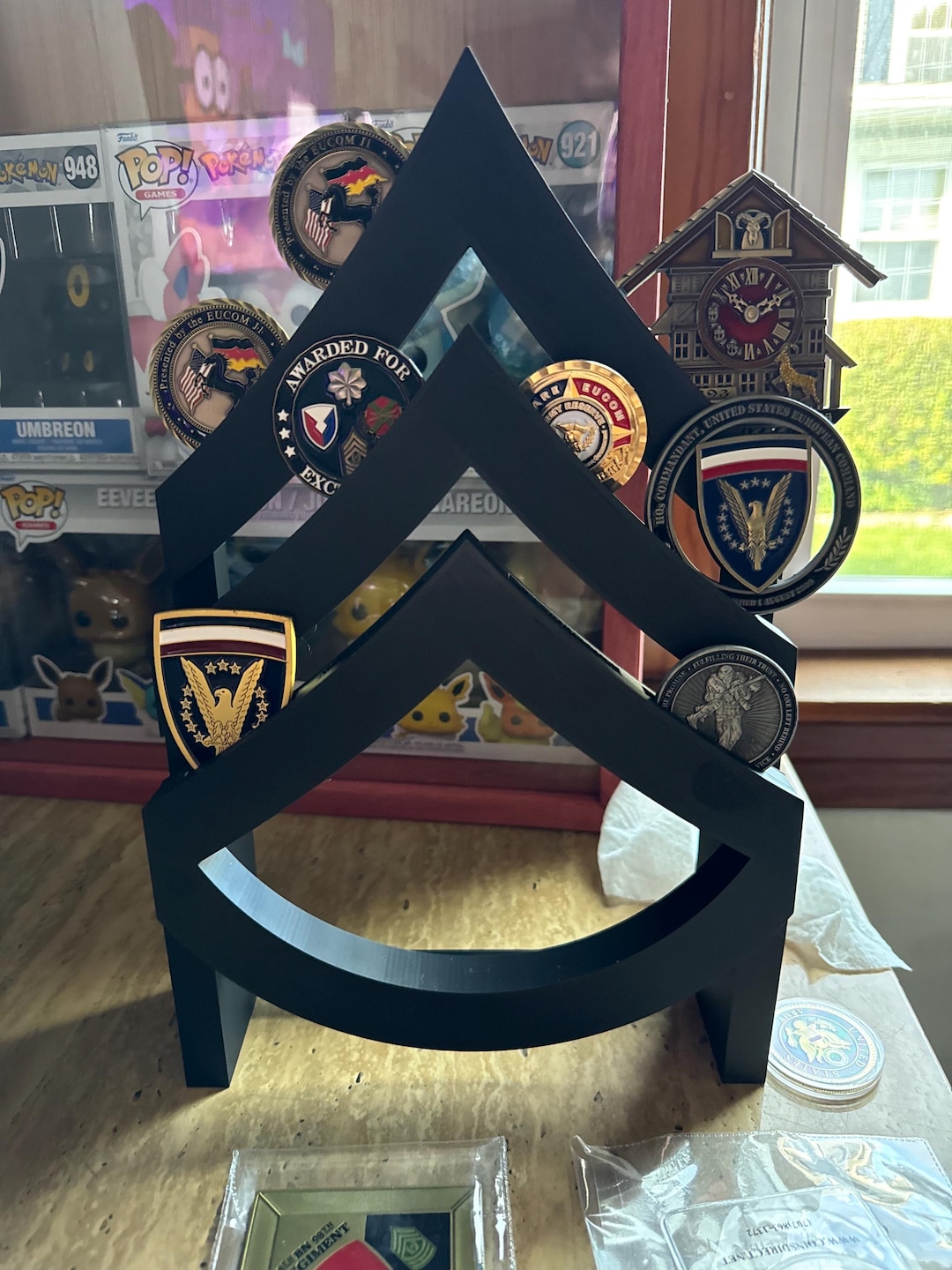 Army XL Staff Sergeant Coin Rack - Etsy