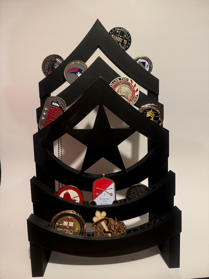 XL Army Sergeant Major Coin Rack - Etsy