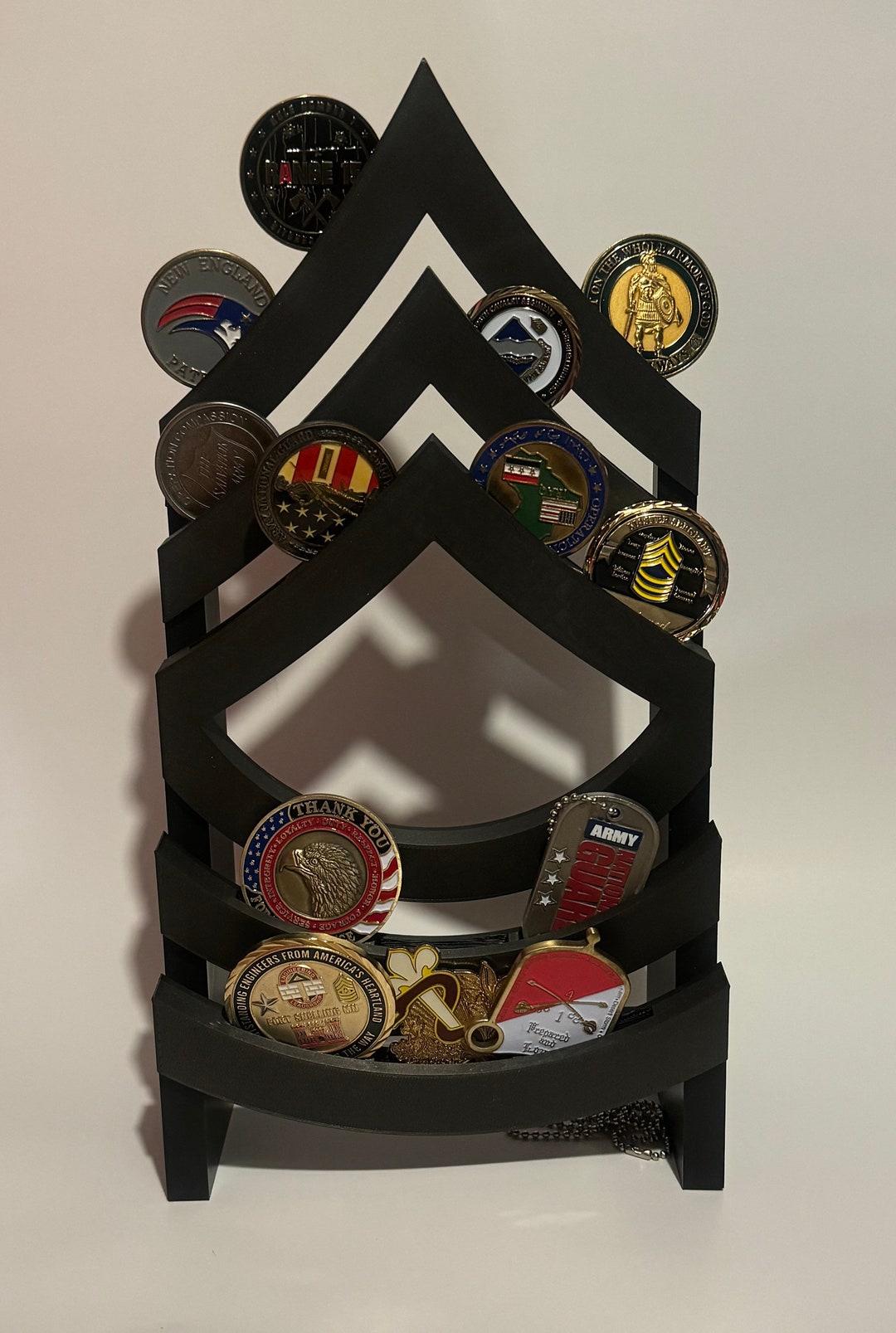 Army Master Sergeant Coin Rack - Etsy